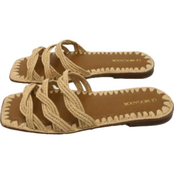 LE MOGADOR | Shoes | New Le Mogador Womens Perfidia Sandals In Nude ...